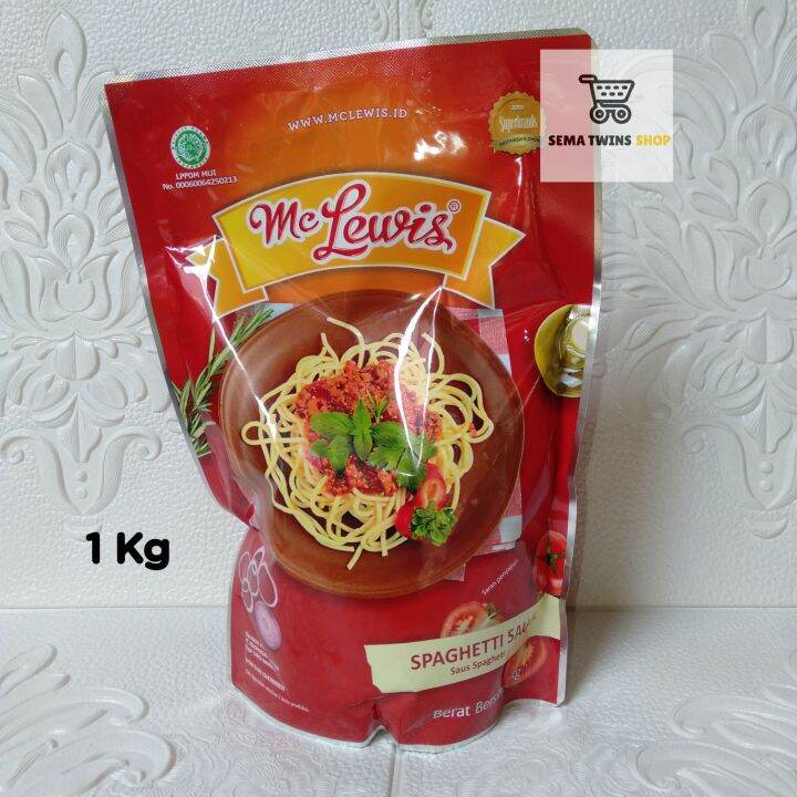 Mc Lewis Spaghetti Bolognese Sauce 1kg – Saus Spagheti | Lazada Indonesia