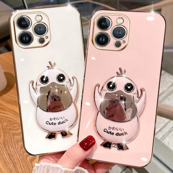 YBD Phone Case For Samsung Galaxy S22 Plus S22+ S22 Ultra Cute Duck ...