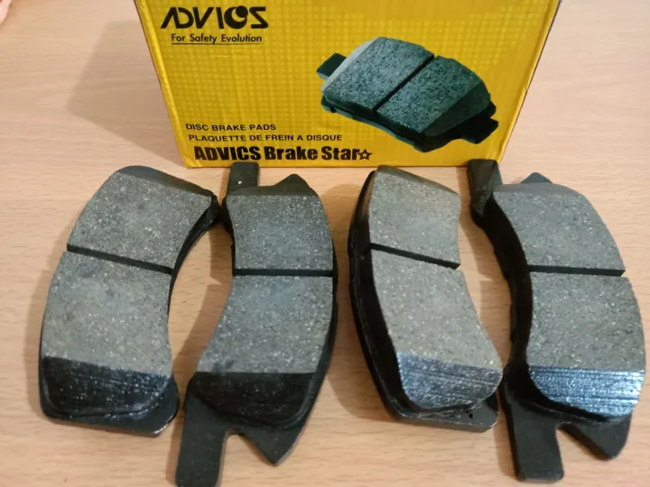 D1N046T BRAKE PAD FRONT FOR TOYOTA WIGO 2014-UP/MITSUBISHI MIRAGE G4 ...