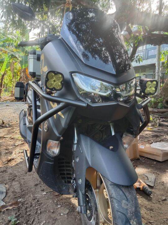 YAMAHA NMAX 155 2020 - CRASH GUARD HALF DESIGN (heavy duty) | Lazada PH