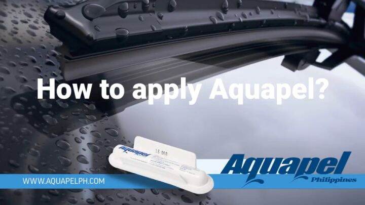 Aquapel Windshield Glass Treatment Rain Water Repellant From USA ...
