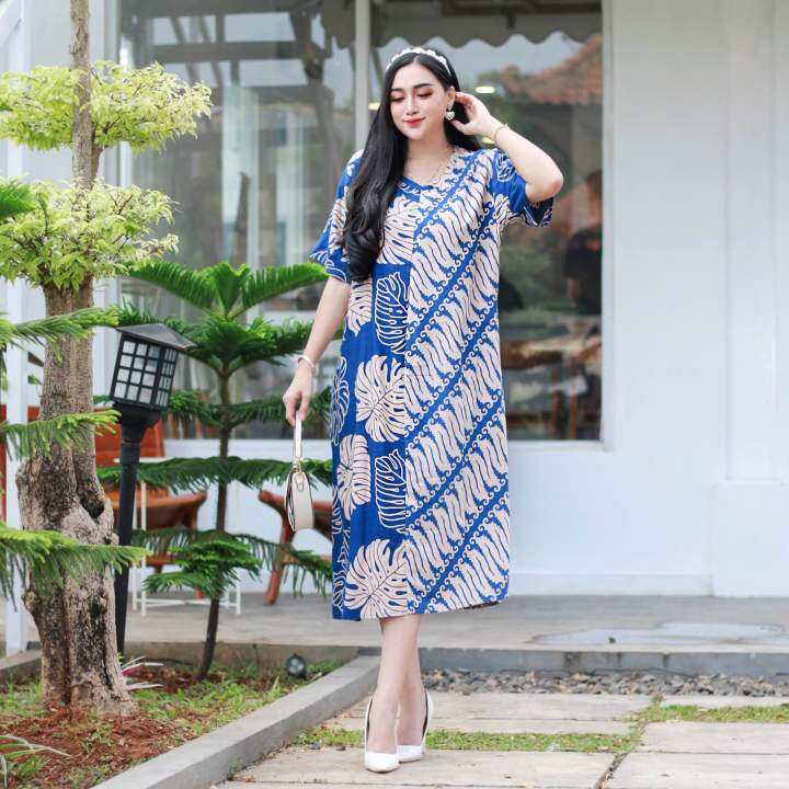 Daster JANDA BOLONG SOGAN LD 115cm By ALESHA BATIK | Lazada Indonesia