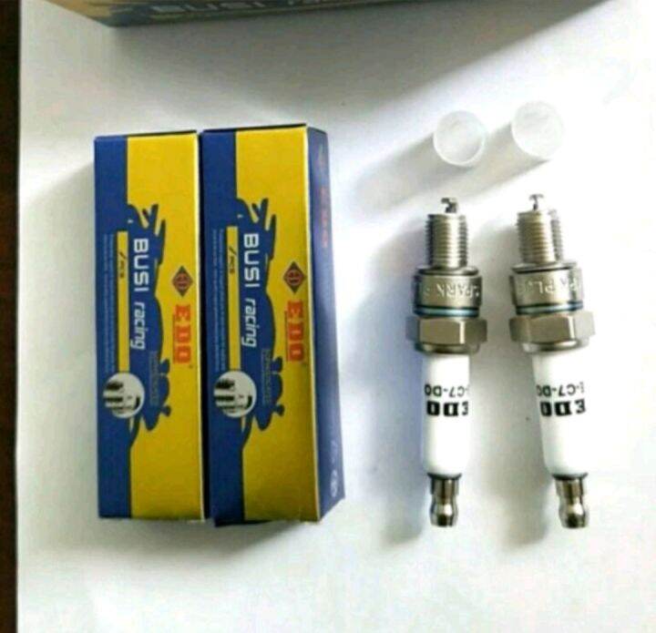 Busi Racing C7HSA Grand Supra Mio Jupiter Z Smash Shogun Merk EDO Racing | Lazada Indonesia