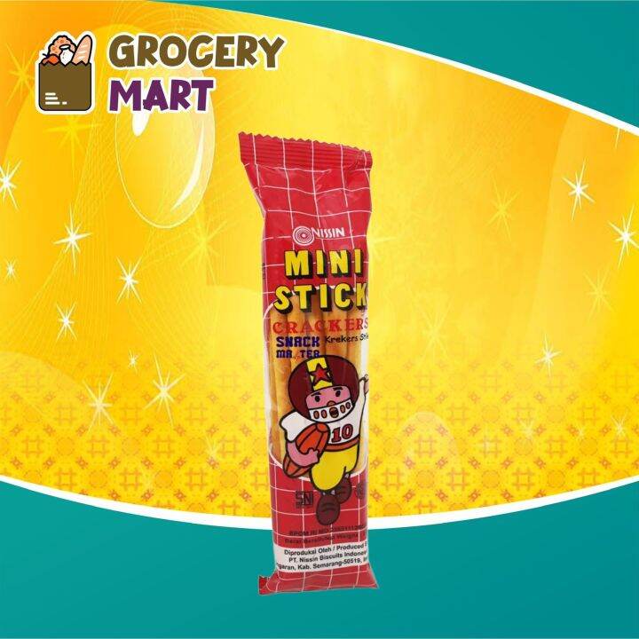 Nissin Mini Stick Crackers MERAH -1 BUNGKUS | Lazada Indonesia