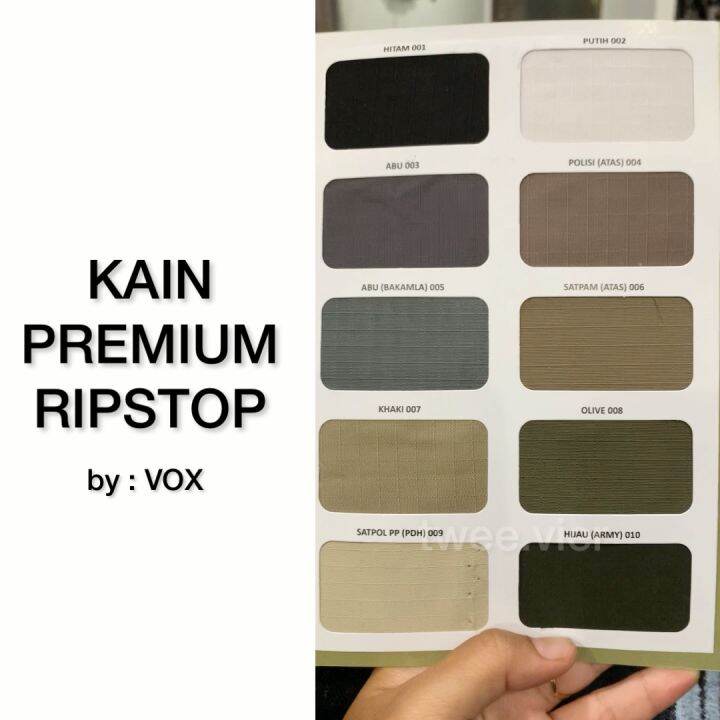 Kain Ripstop Premium untuk Seragam / PDL / Kemeja Lapangan / Celana ...