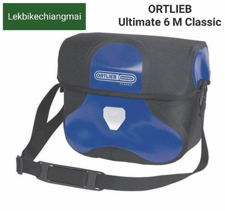 กระเป๋าหน้าแฮนด์ Ortlieb รุ่น Ultimate6 M Classic สีน้ำเงิน ultramarine-black F3112 | Lazada.co.th