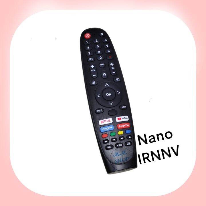 Nano รีโมททีวี Smart TV ยี่ห้อ นาโน รุ่น IRNNV | Lazada.co.th