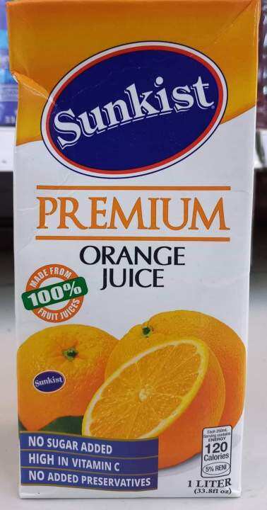 Sunkist Premium Orange Juice | Lazada PH