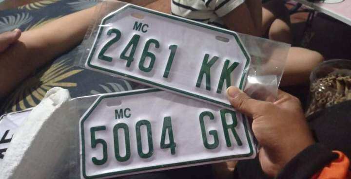 METAL EMBOSSED MC PLATE | Lazada PH