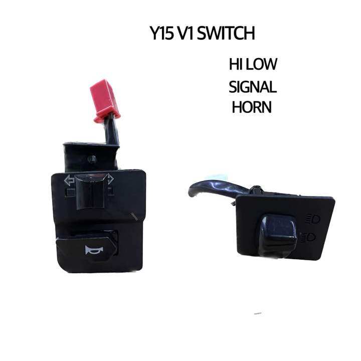 YAMAHA Y15 V1 HI LOW SWITCH SIGNAL SWITCH HORN SWITCH L/H Y15 V1 | Lazada