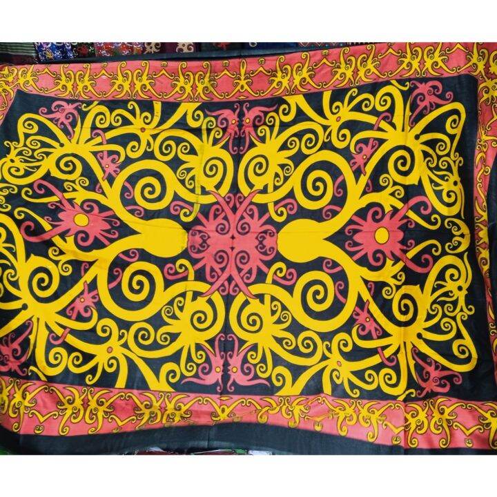 kain pantai motif dayak kalimantan 5 | Lazada Indonesia