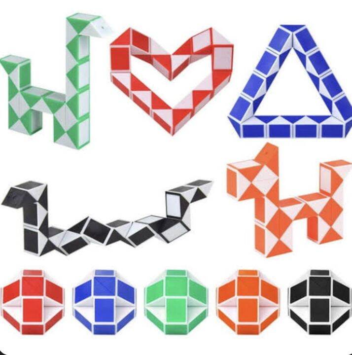 T.P. TOYS RUBIK SNAKE รูบิคงู คละสี fidget toys | Lazada.co.th