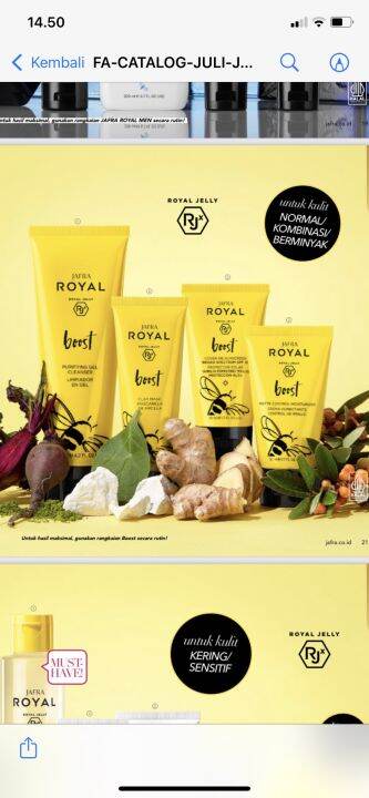 Jafra royal jelly boost | Lazada Indonesia