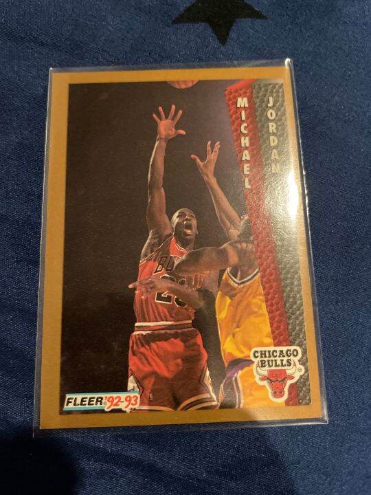 NBA Fleer 92-93 Michael Jordan Chicago Bulls | Lazada.co.th