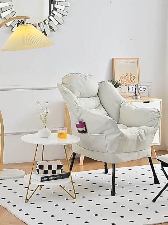 MENGJIU Lazy Sofa Single Home With Casual Computer Chair Sofa Chair ...