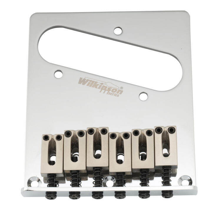 Wilkinson M Series 52.5mm(2-1/16 inch) String Spacing Telecaster Bridge ...