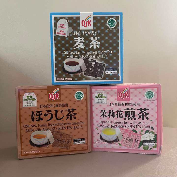 Harada Yabukita Blend OSK New Family Japanese Green Tea 50 bags | Lazada PH