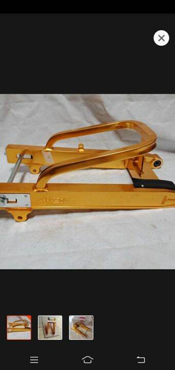 swing arm variasi honda supra/sasis supra x,warna silver dan gold. | Lazada Indonesia