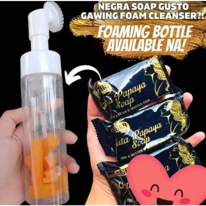 Original Negra Ultima Gluta Papaya Soap Buy 5 With freebie | Lazada PH