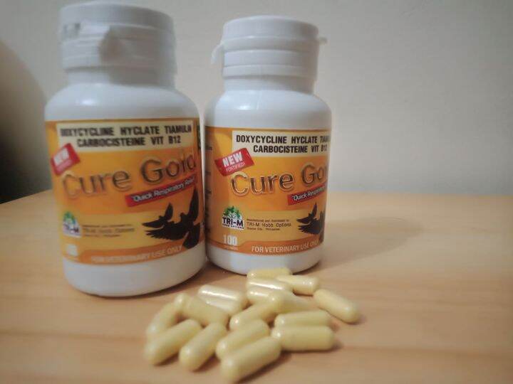 Cure Gold (20 pcs) Mabisang gamot sa One Eye Cold at sipon ng kalapati ...