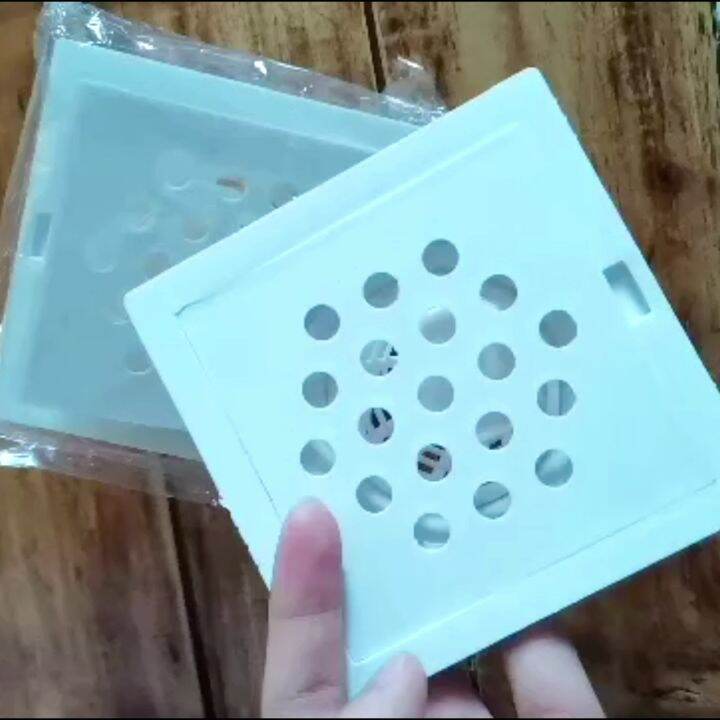 PVC Floor Drain With Cover/With Basket 4X4/C05036 | Lazada PH