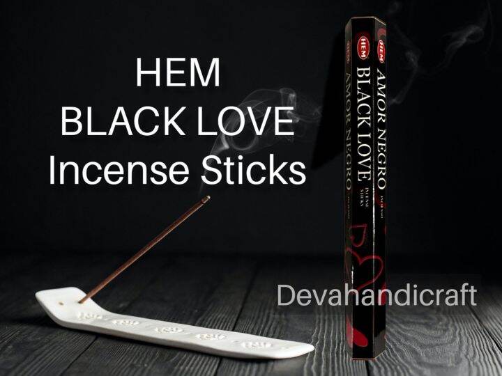 Hem BLACK LOVE Incense Sticks - 20 Sticks | Lazada PH
