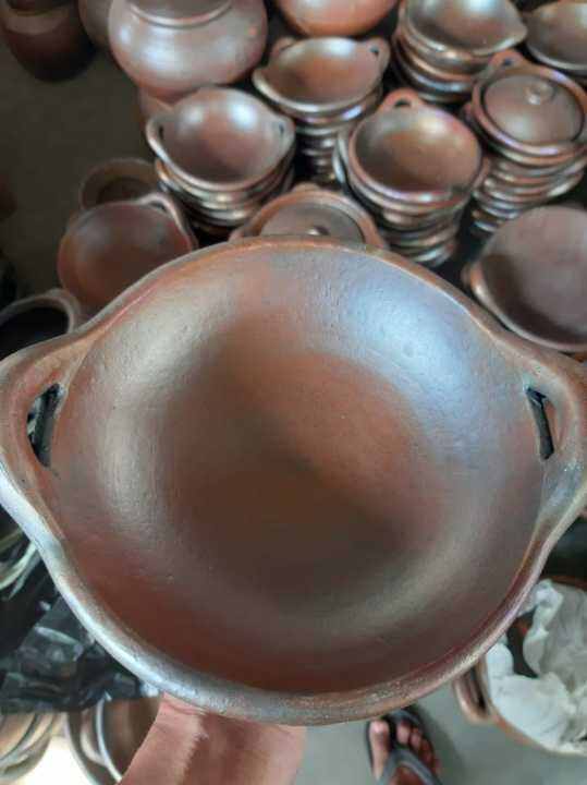 WAJAN GERABAH TANAH LIAT DIAMETER 30 CM / WAJAN SERABI TRADISIONAL JAWA ...
