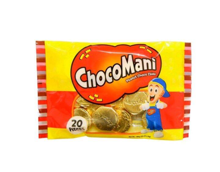 Choco Mani Peanut Choco Coins (pack of 20) | Lazada PH