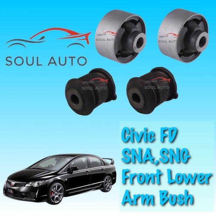 Honda Civic FD SNA SNB SNG 1.8 2.0 Front Lower Arm Bush (Big & Small ...