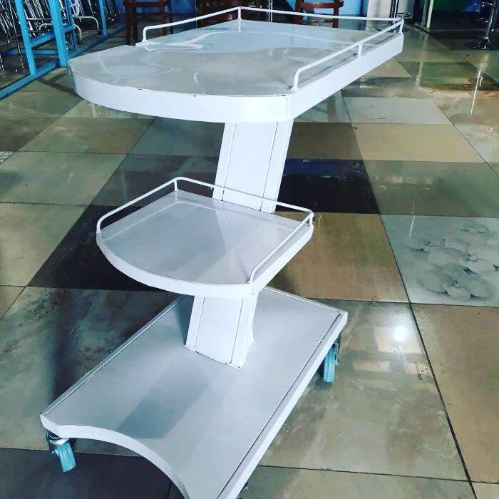 Troli USG Rumah Sakit /Klinik/Instrumen medis ECG/EKG/USG | Lazada ...