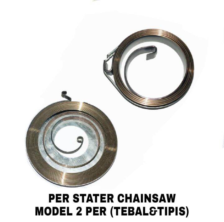 Per Stater Chainsaw 5800 Model Dobel Per Tebal dan Tipis | Lazada Indonesia