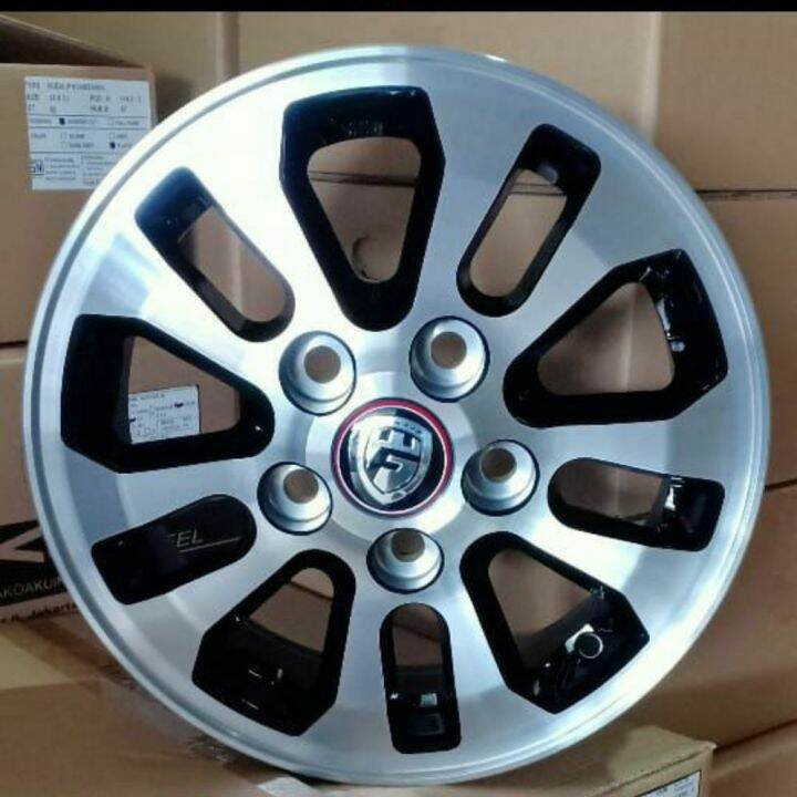 VELG KUDA BLACK POLIS R14 ( 2 biji velg ) | Lazada Indonesia