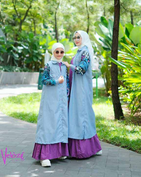 Keiza Abaya Mom & Kids by Vazera Style | Lazada Indonesia