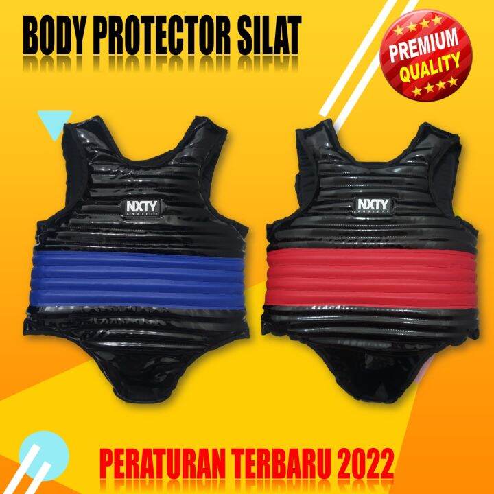Body Protector Silat 1 Sisi / Pelindung Dada 1 Sudut / Peraturan ...