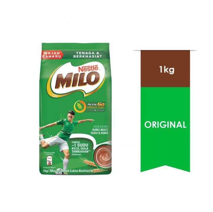 Milo 1Kg 1.5Kg 2Kg 2.2Kg Active-Go Pack | Lazada