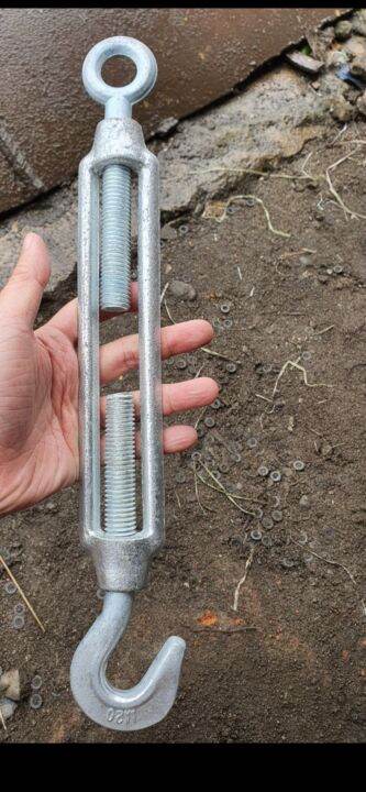 Span screw drat skrup 20mm turnbuckle jarum keras M20 kotrek 3/4 inchi ...