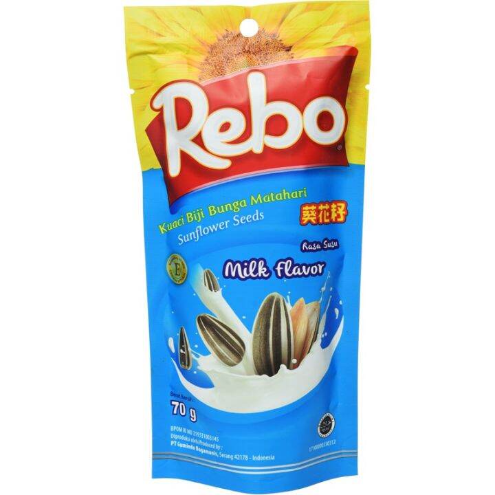 REBO KUACI BUNGA MATAHARI MILK 70GRAM | Lazada Indonesia