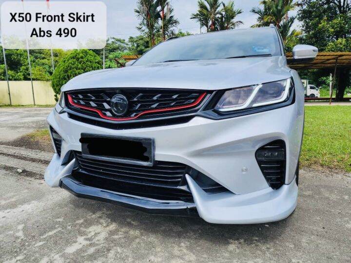 Proton X50 2020 2021 2022 OEM V2 Bodykit body kit front side rear skirt ...