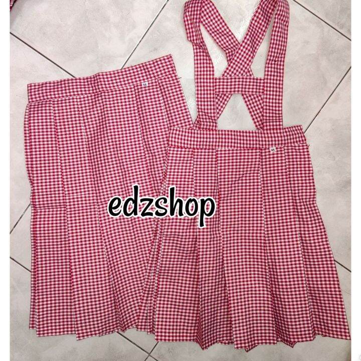 palda chekerd school uniform,please double check the size guide | Lazada PH