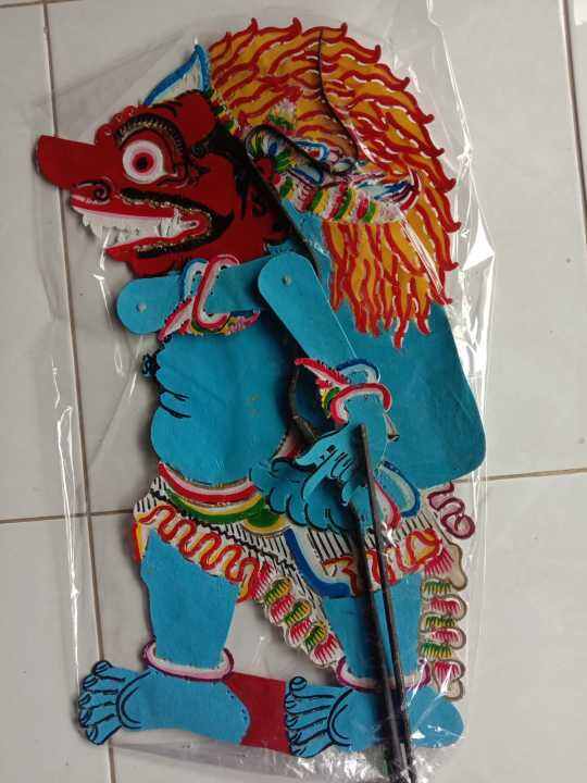 wayang kulit buto begal/kulit sapi asli/kualitas bagus | Lazada Indonesia