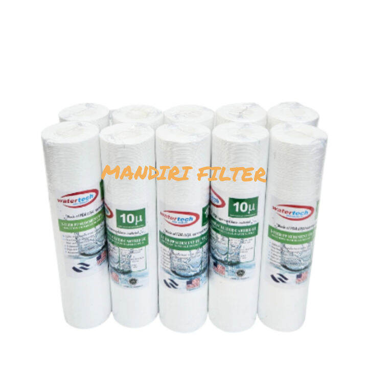 sedimen Filter Air / Cartridge Filter Air 10 Inch Watertech - 10 Micron ...