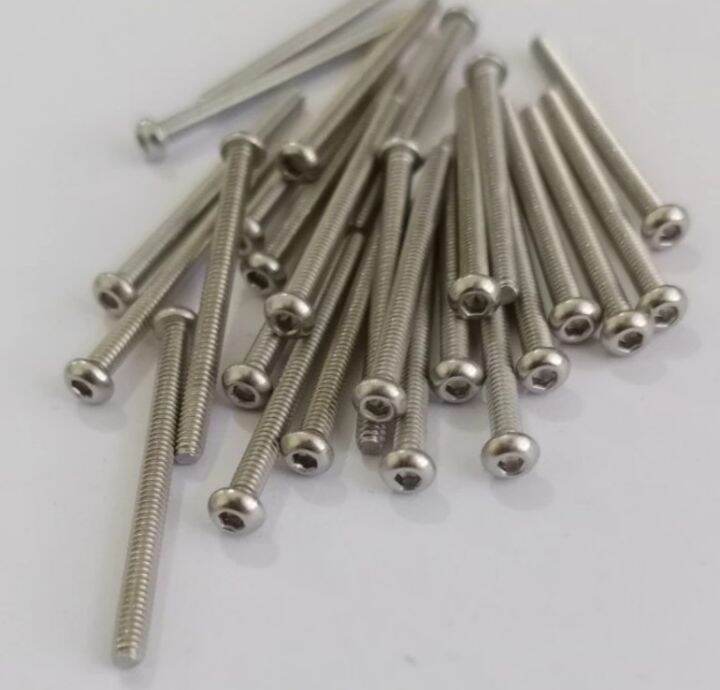 (5pcs) BAUT BUTTON M2 x 22 STAINLESS STEEL 304 BAUT L 2MM | Lazada ...