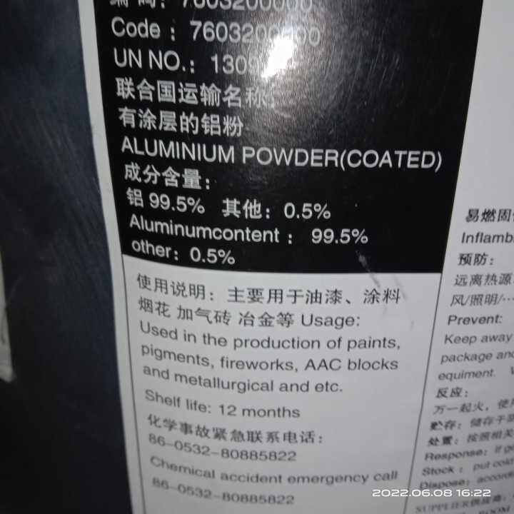 Aluminium powder 1 kg | Lazada Indonesia