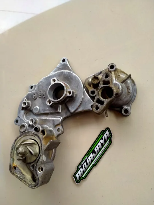 Waterpump pompa air radiator ori set cover tutup pompa oli honda vario ...