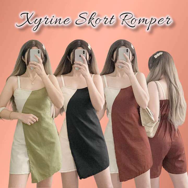 XYRINE SKORT ROMPER FIT S|M | Lazada PH