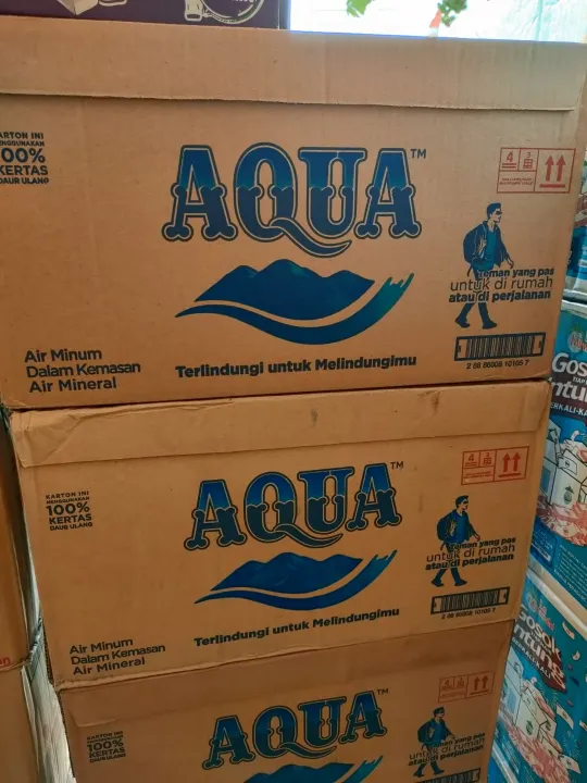 AQUA Air Mineral 600ml | Lazada Indonesia