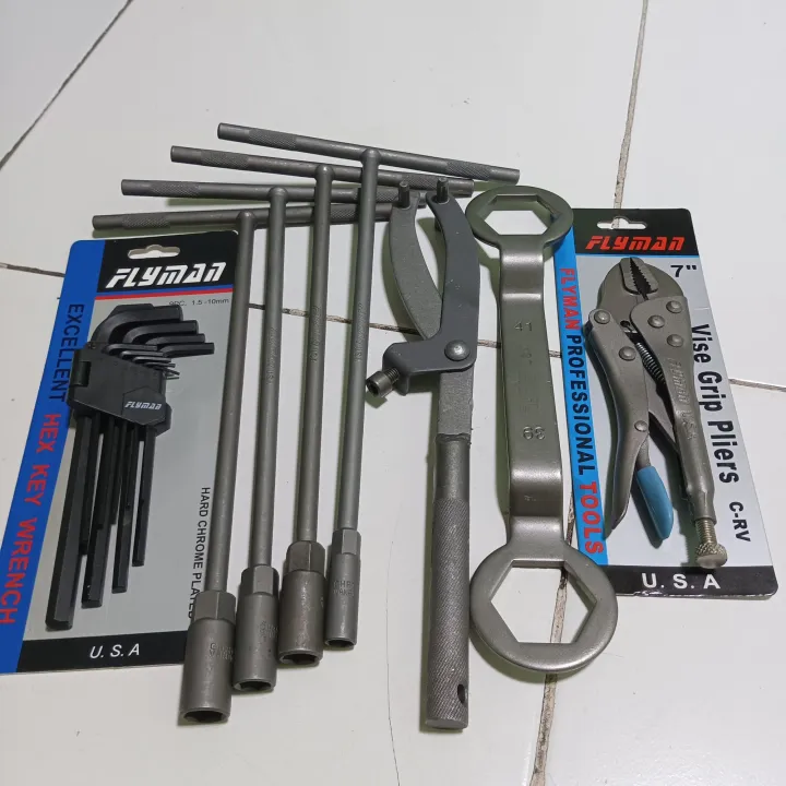 flyman combo set panggilid tools set original product usa made | Lazada PH