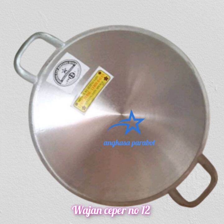 wajan ceper no 12 kuali Katel tradisional alumunium cor | Lazada Indonesia