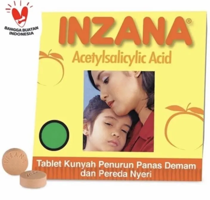 Inzana Strip isi 4 Tablet | Lazada Indonesia