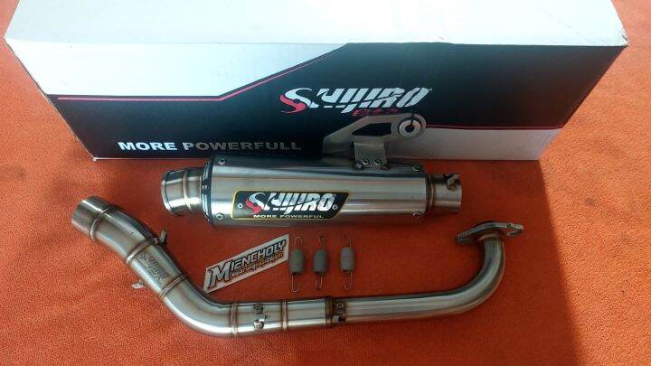KNALPOT SHIJIRO YAMAHA NMAX AEROX OLD TYPE M3 INLET 45MM | Lazada Indonesia